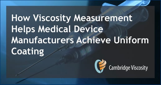 The Connection Between Laboratory Viscosity Measurement and Quality